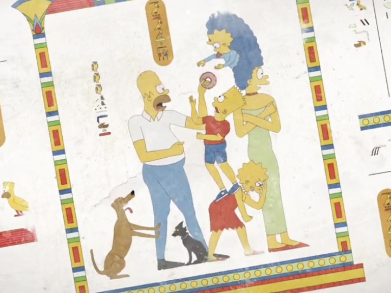 ¿Sarcófago de Marge Simpson? Descubre el asombroso hallazgo en Egipto ...